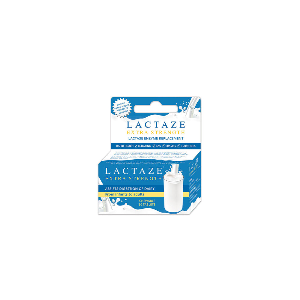Lactaze Extra Strength (Chewable Tablets)